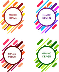 Modern frame Royalty Free Vector Image - VectorStock