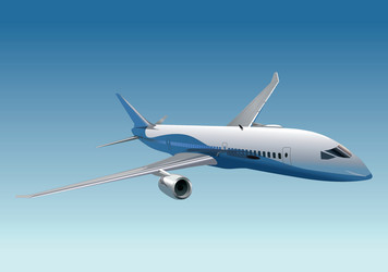 Boeing 787 dreamliner Royalty Free Vector Image