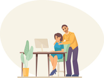 Sexual Harassment Cartoon Vector Images (over 410)