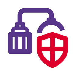 Silos provide reliable storage for goods Vector Image