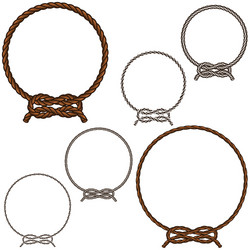 Rope Circle Vector Images (over 8,900)