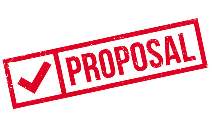 Proposal rubber stamp Royalty Free Vector Image