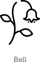 Bell Flower Outline Vector Images (over 600)