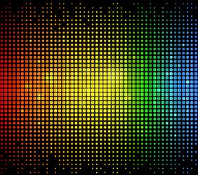 Gradient red and yellow abstract background Vector Image