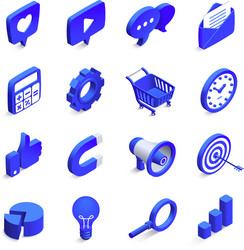 Inbound marketing stickers Royalty Free Vector Image