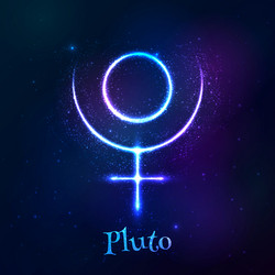 Pluto Planetary Symbol