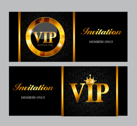 Purple vip card Royalty Free Vector Image - VectorStock