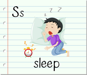 Flashcard letter l is for love Royalty Free Vector Image