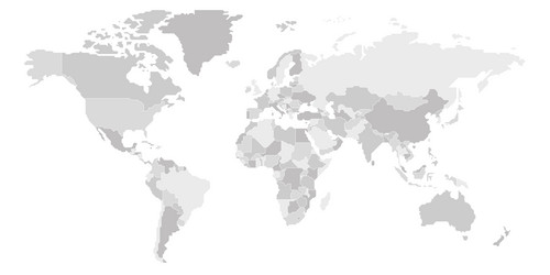 World Political Blank Map Vector Images (over 1,200)