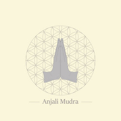 Gyan mudra Royalty Free Vector Image - VectorStock