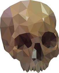 Low Poly Skull Vector Images (over 200)