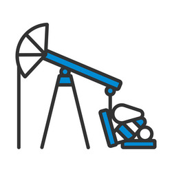 Oil and gas traps Royalty Free Vector Image - VectorStock