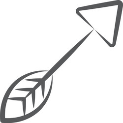 Ancient arrow Royalty Free Vector Image - VectorStock