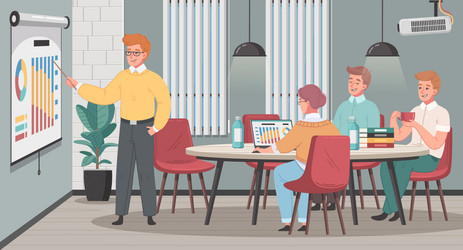 Meeting Cartoon Vector Images (over 61,000)