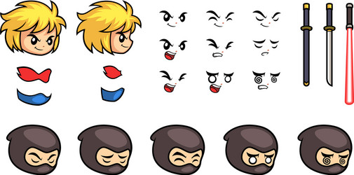 Sword Sprite Vector Images (over 150)