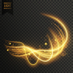 Transparent lights effect collection Royalty Free Vector