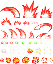 Attack Sprites Vector Images (over 250)