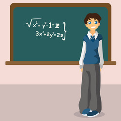 Student blackboard Royalty Free Vector Image - VectorStock