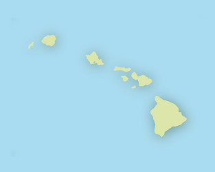 Map of central america with shadow Royalty Free Vector Image