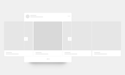 Callout template interface element text blank Vector Image