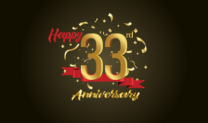 33rd Anniversary Vector Images (85)