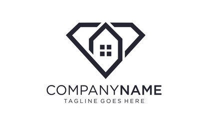 Diamond Home Logo Vector Images (over 530)