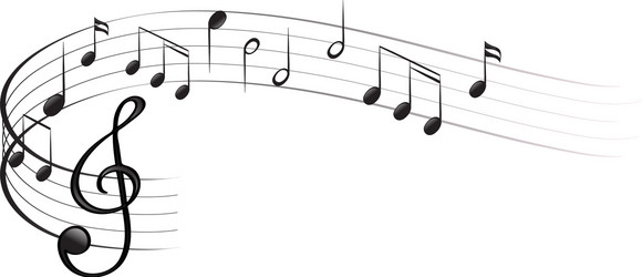 Dotted Half Note Clip Art
