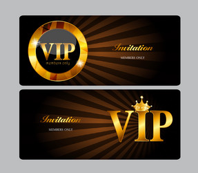 Vip members only label Royalty Free Vector Image