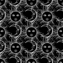 Geometric sun pattern Royalty Free Vector Image