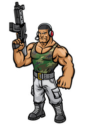 Muscle Soldier Vector Images (over 470)