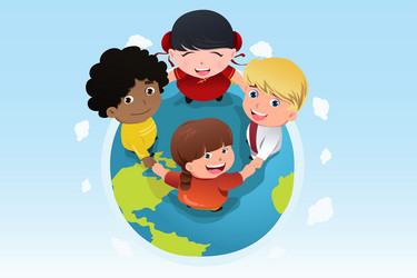 Multicultural Kids Clip Art Vector Images (over 190)