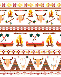 Native American Paper Border