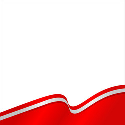 Indonesia flag border Royalty Free Vector Image