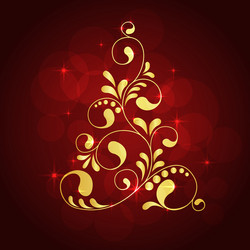 Golden heart Royalty Free Vector Image - VectorStock