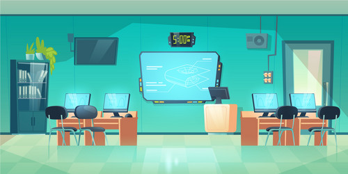 School Computer Room Cartoon Vector Images (over 770)