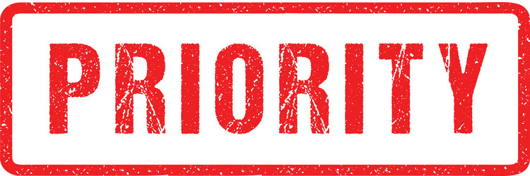 Grunge Priority Icon Vector Images (over 400)