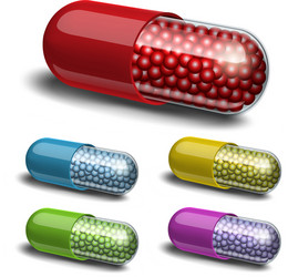Green and White Capsule Vector Images (over 5,200)