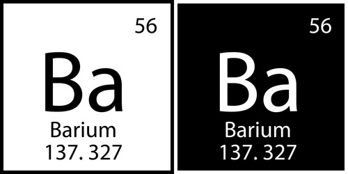 Periodic Table Element Barium Vector Images (50)