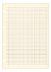 Graph paper a4 sheet green Royalty Free Vector Image