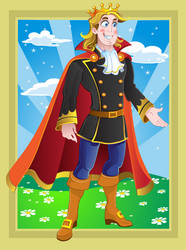 Prince charming Royalty Free Vector Image - VectorStock