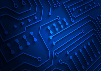 Circuit technology background with hi-tech digital