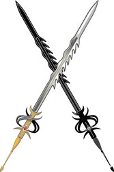 Sword shine Royalty Free Vector Image - VectorStock