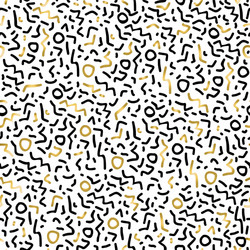 Memphis geometric shapes seamless pattern Vector Image