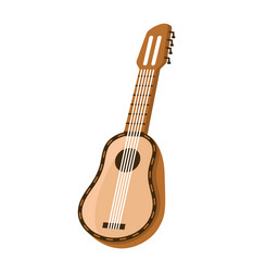 Chile charango traditional Royalty Free Vector Image