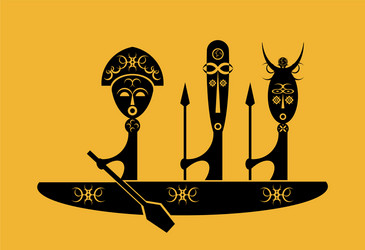 African Warrior Vector Images (over 1,500)