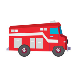 Logo for fire engine Royalty Free Vector Image