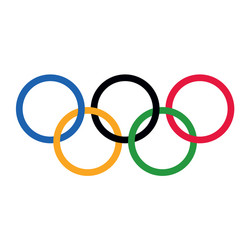 Handprint isolated on white background print Vector Image