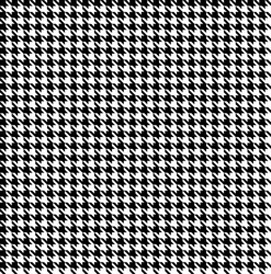 Black and white houndstooth seamless pattern Vector Image
