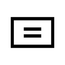 Inequality logo Royalty Free Vector Image - VectorStock