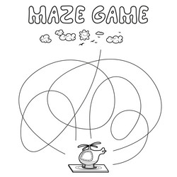 Maze Kids Outline Vector Images (over 1,300)